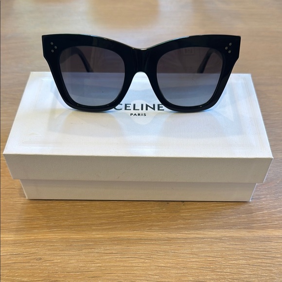Celine | Accessories | Celine Polarized Sunglasses Cat Eye Black | Poshmark